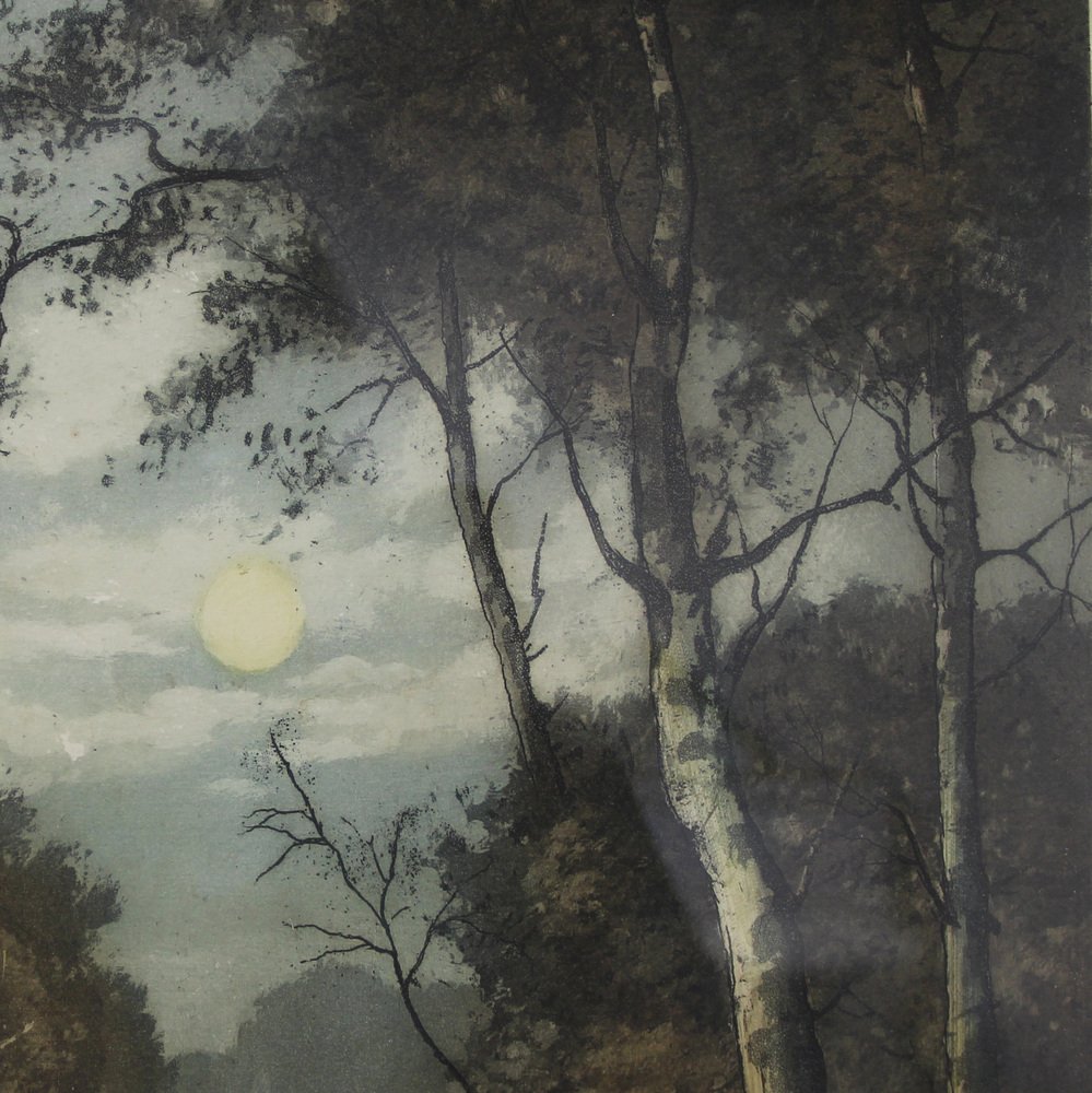 Impressionist Artist, Lake Scenes, 20th Century, Lithographs, Framed ...