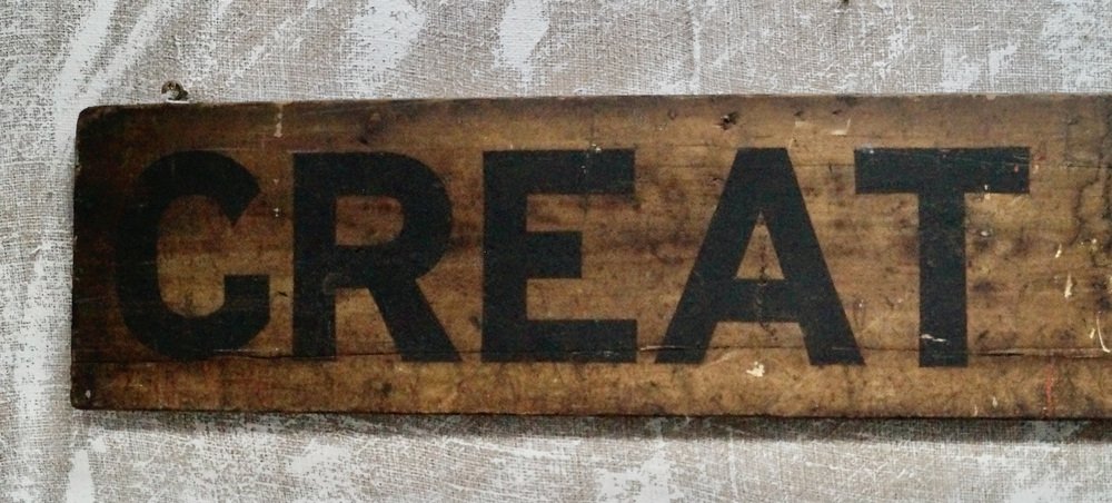 Large Victorian Great Northern Railway Platform Sign, 1890s for sale at ...