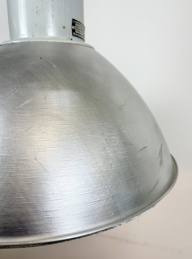 Large Industrial Aluminium Pendant Light from Elektrosvit, 1960s for ...