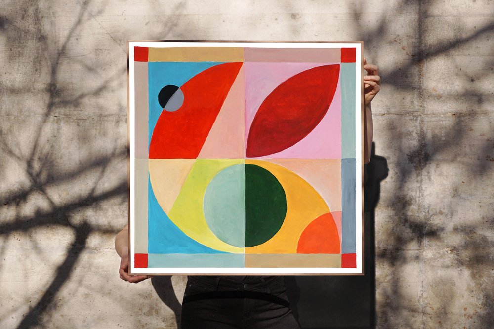 Natalia Roman, Spring in The Stars, 2023, Acryl auf Aquarellpapier bei Pamono kaufen