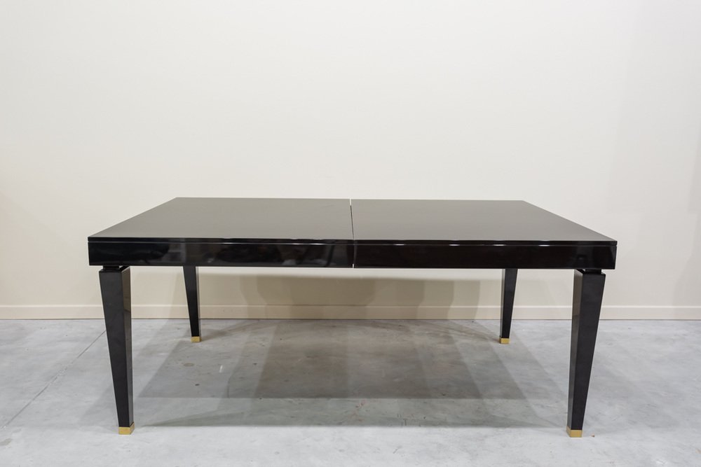 Vintage Lacquered Wooden Dining Table, 2000s for sale at Pamono