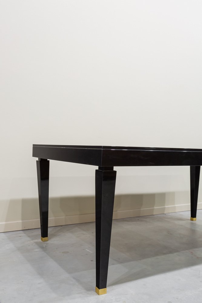 Vintage Lacquered Wooden Dining Table, 2000s for sale at Pamono