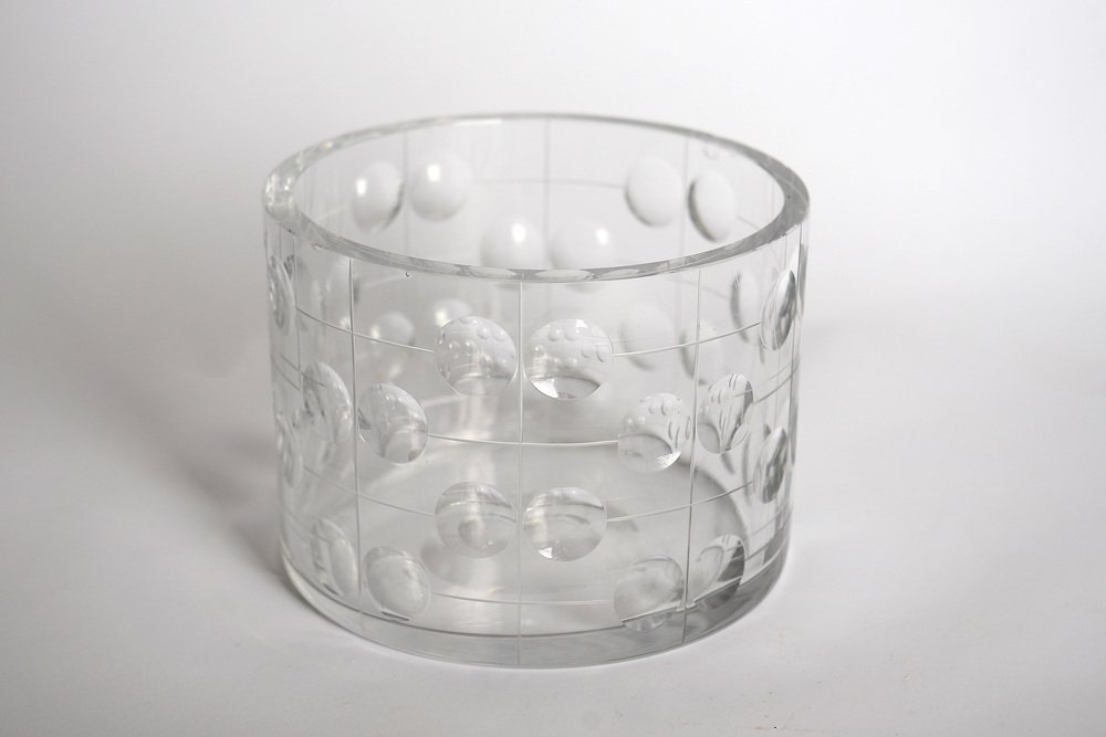 Mid-Century Bohemian Glass Art Vase by Josef Pravec, 1970s for sale at ...