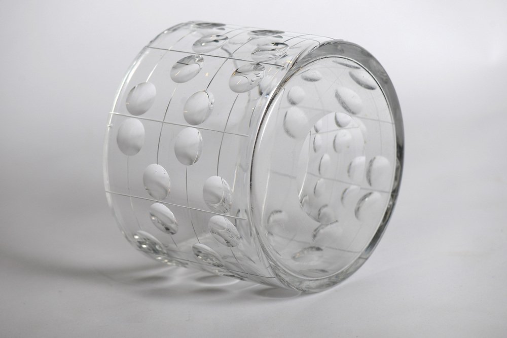 Mid-Century Bohemian Glass Art Vase by Josef Pravec, 1970s for sale at ...