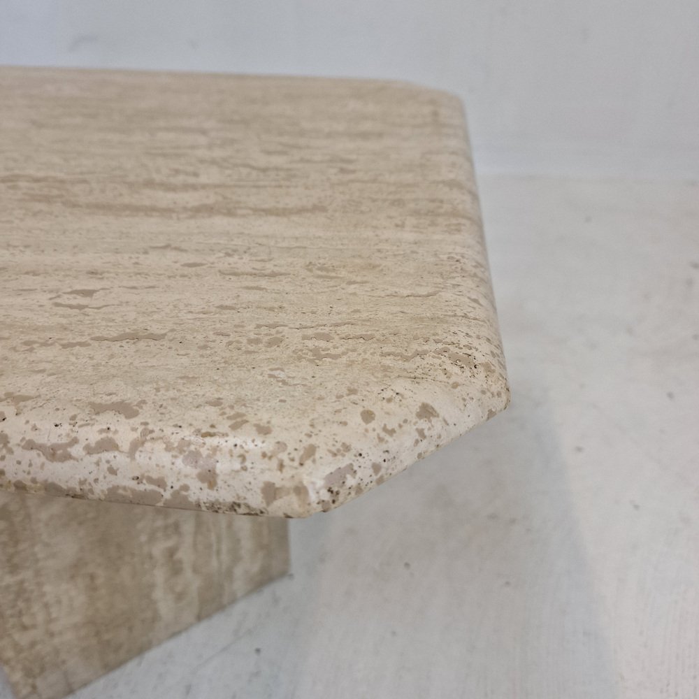 Table Basse en Travertin, Italie, 2002 en vente sur Pamono