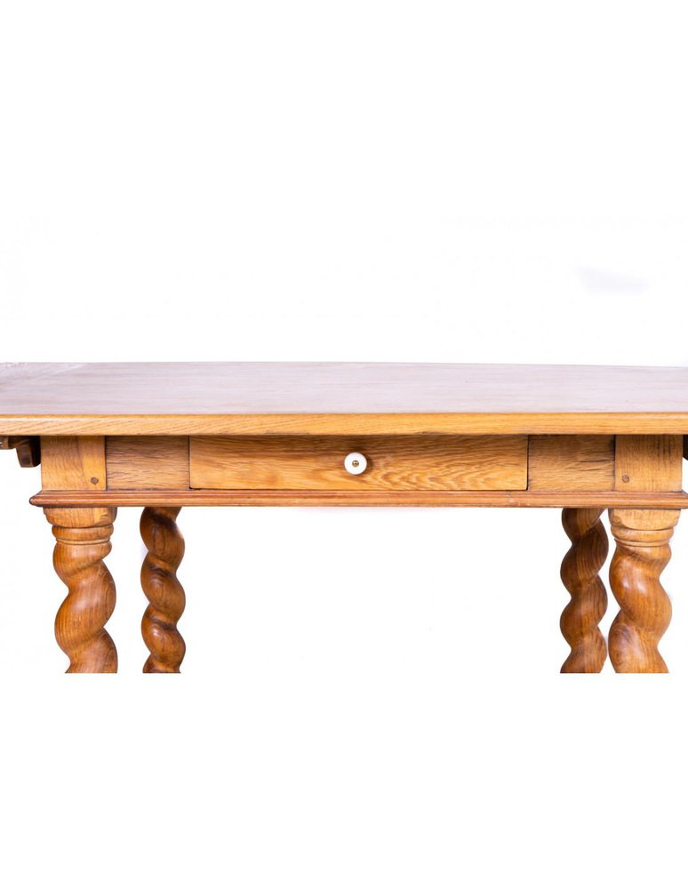 German Table in Solid Wood for sale at Pamono