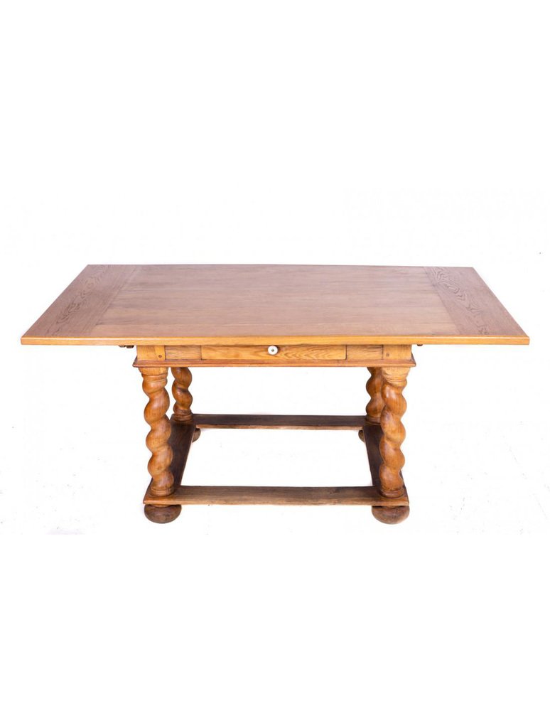 German Table in Solid Wood for sale at Pamono