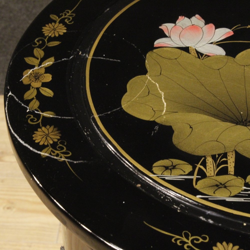 20th Century French Lacquered Side Table, 1960s for sale at Pamono