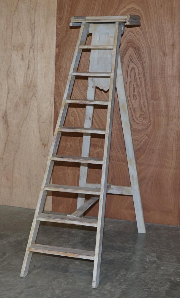 French Library Step Ladder, 1920s for sale at Pamono
