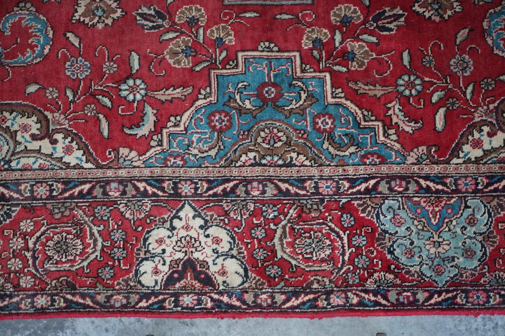 Large Antique French Country House Rug for sale at Pamono