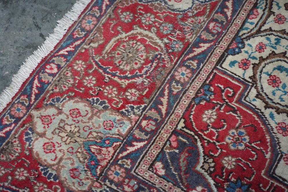 Large Antique French Country House Rug for sale at Pamono