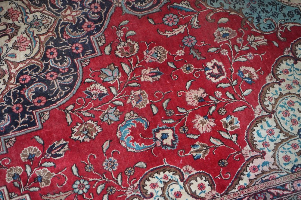 Large Antique French Country House Rug for sale at Pamono