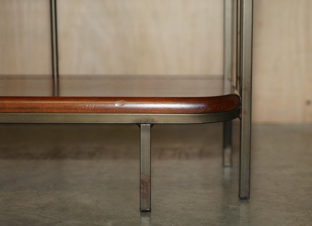 Maple & Wrought Iron Charleston Forge Etagere Open Library Bookcase for ...