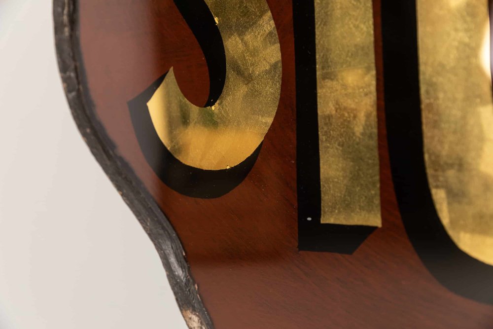 Early 20th Century Hand-Painted Trade Sign for sale at Pamono