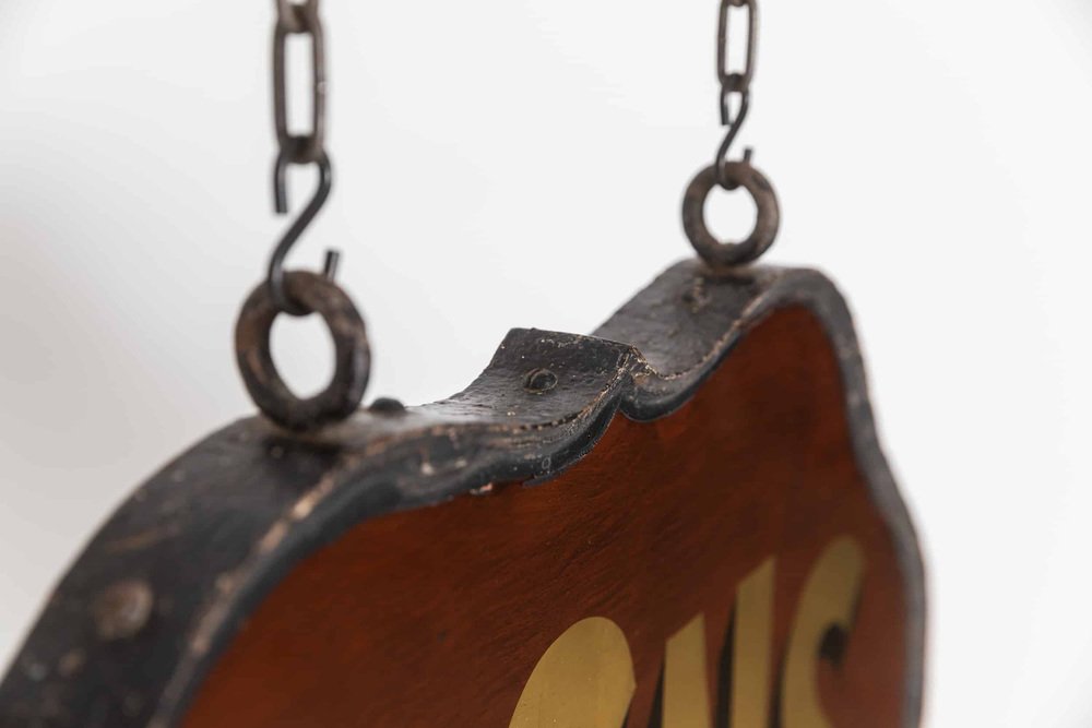 Early 20th Century Hand-Painted Trade Sign for sale at Pamono