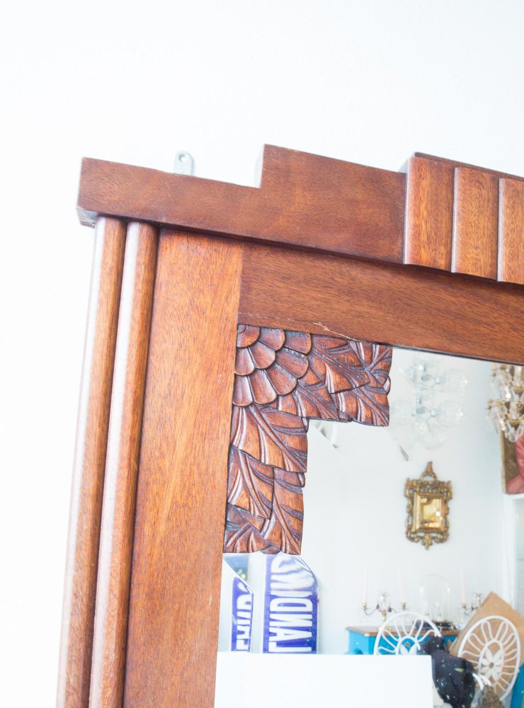 French Art Deco Mirror, 1940s for sale at Pamono