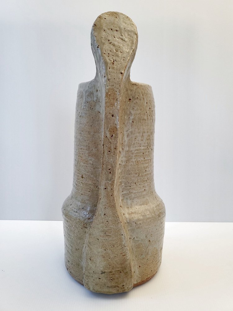 Large French Anthropomorphic Vase in Sandstone, 1960s for sale at Pamono