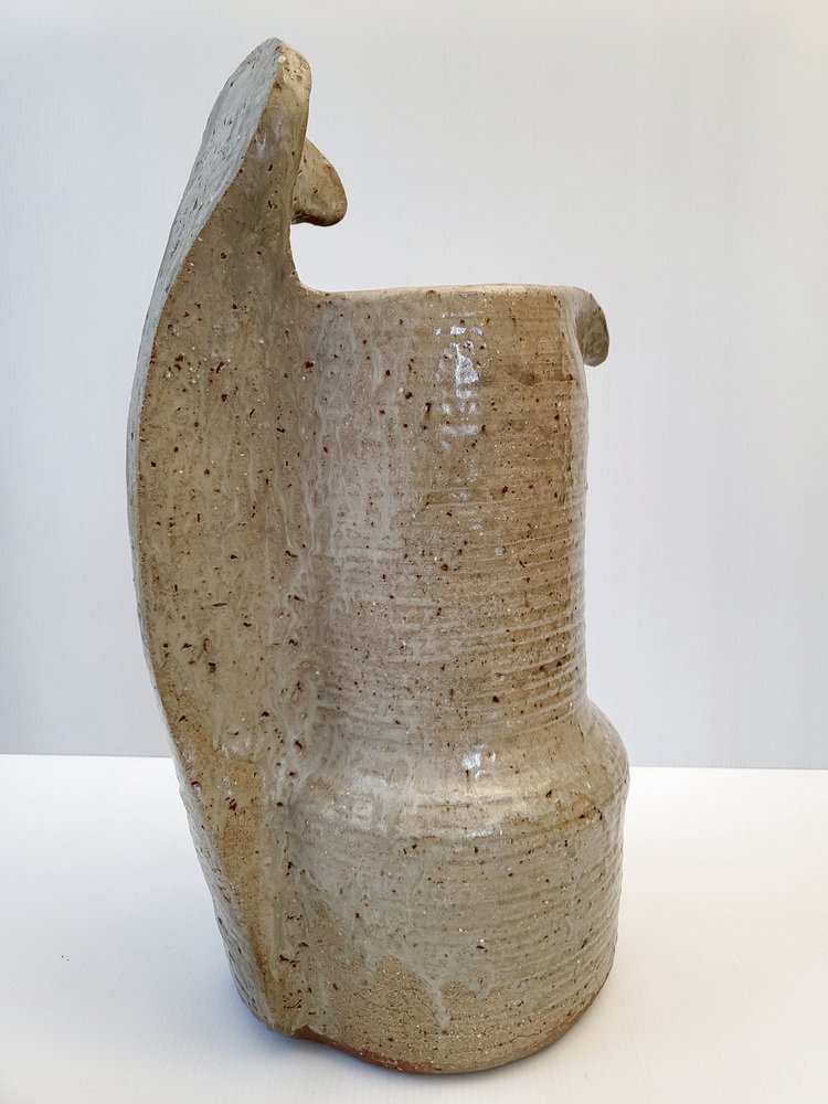 Large French Anthropomorphic Vase in Sandstone, 1960s for sale at Pamono