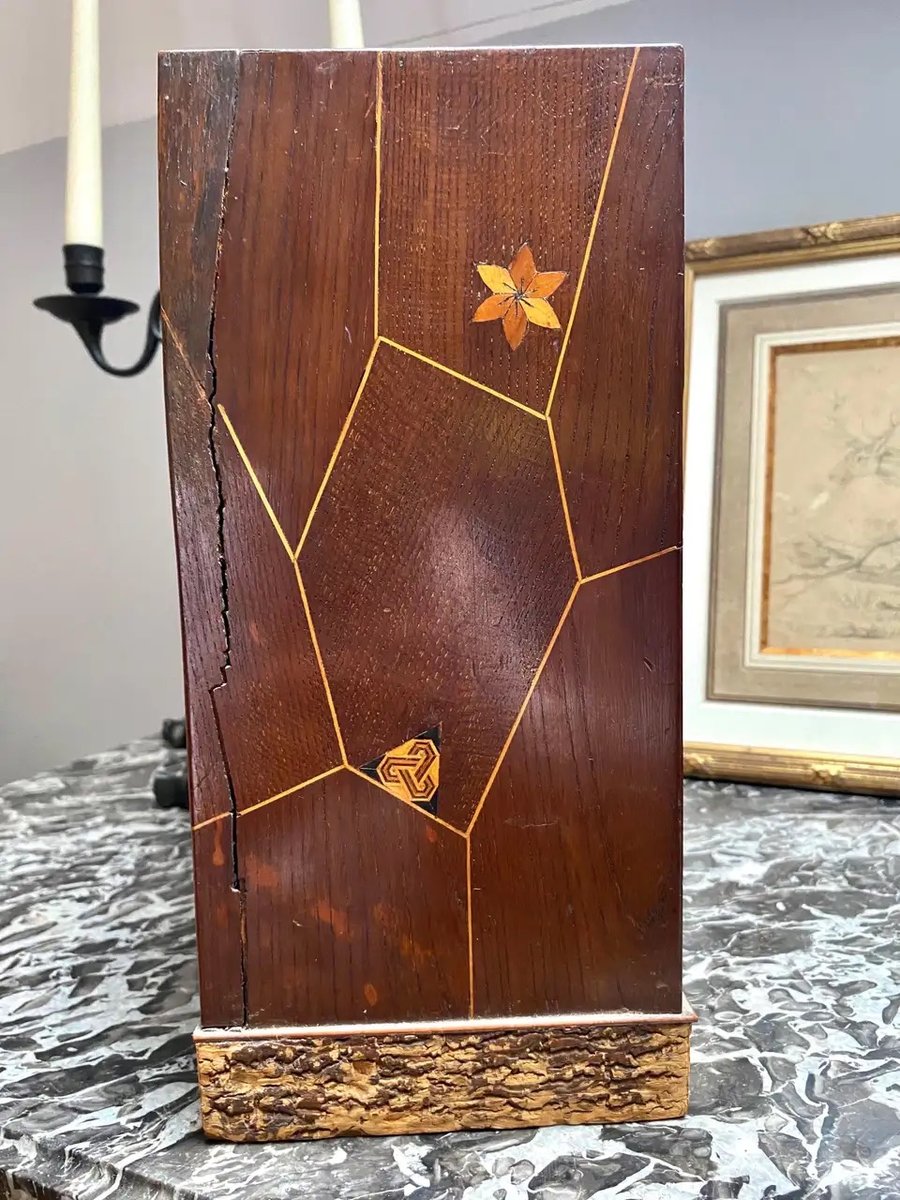 Small 19th Century Japanese Yosegi Zaiku Marquetry Storage Unit for ...