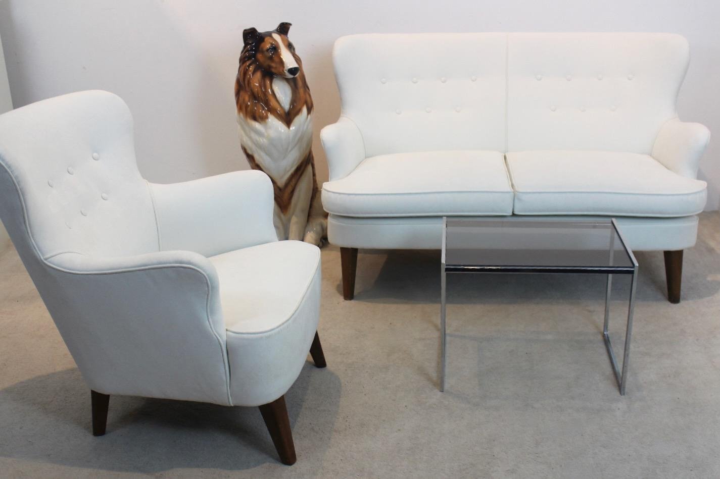 Cocktail Sofa attributed to Theo Ruth for Artifort, Netherlands, 1950s ...