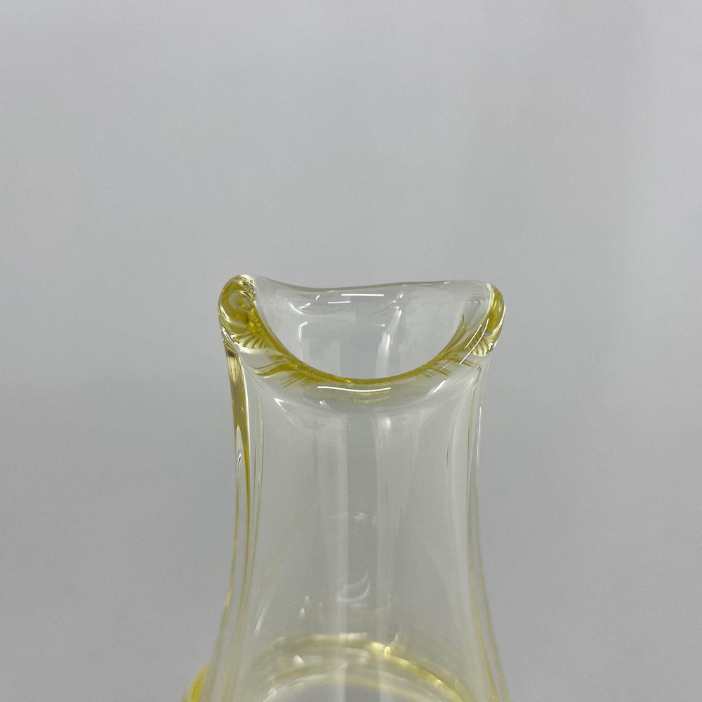 Mid-Century Vase attributed to Frantisek Zemek for Mstisov Glassworks ...
