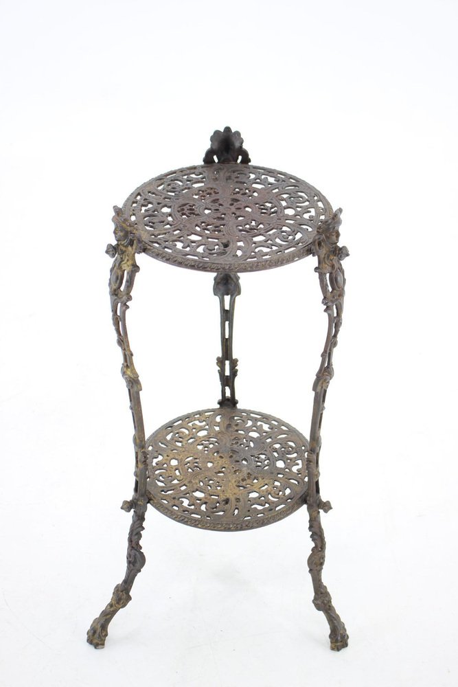 Danish Iron Flower Stand, 1950s for sale at Pamono