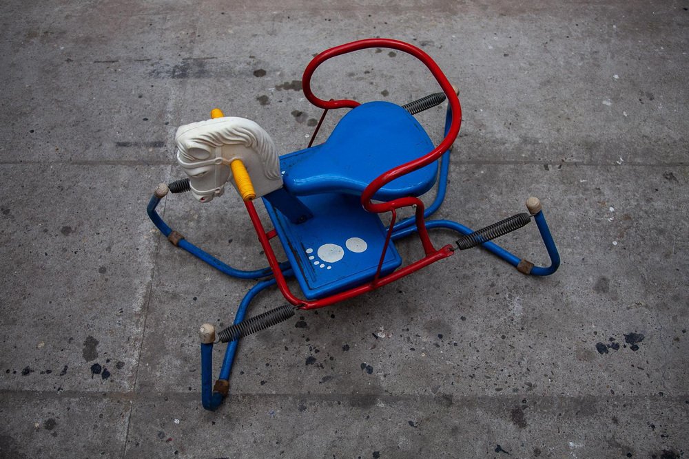 Vintage Children's Rocking Horse, 1960s for sale at Pamono