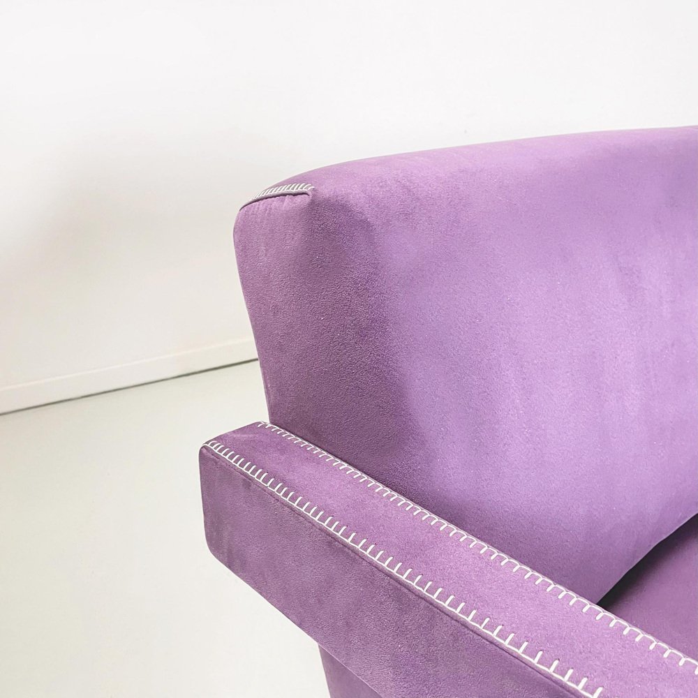 Modern Italian Velvet Model Utrecht Sofa attributed to Gerrit Thomas ...