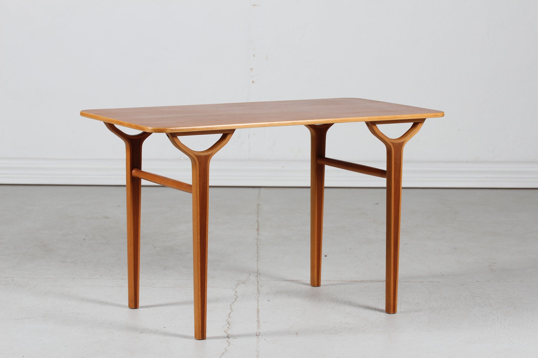 Ax Coffee Table in Teak and Beech by Mølgaard & Hvidt for Fritz Hansen ...