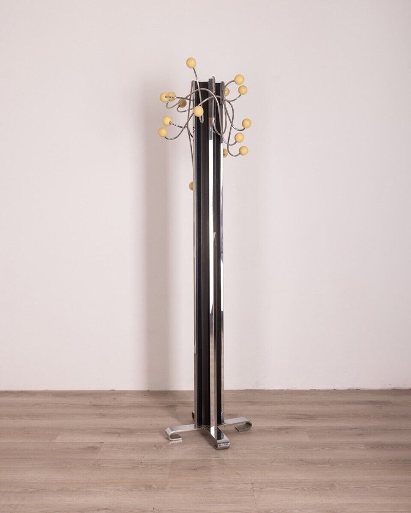 Vintage Modern Standing Coat Rack, 1970s for sale at Pamono