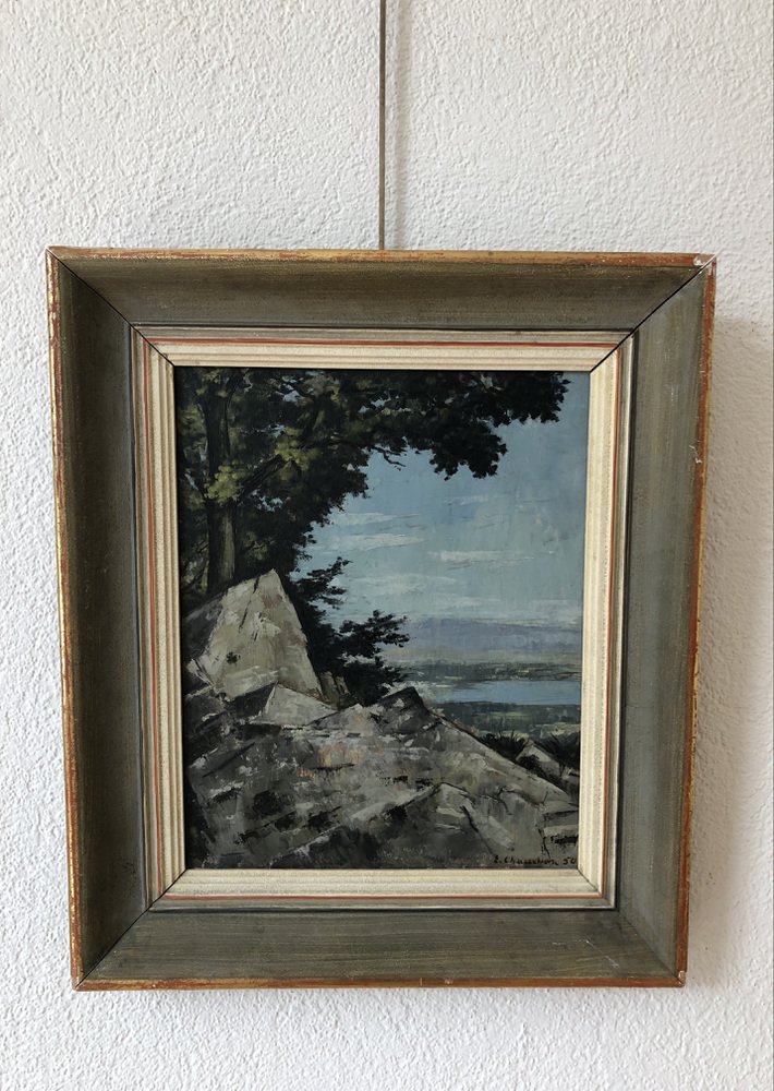 Emile-François Chambon, Les Sources, Collonges Bellerive, Genève, 1950 ...