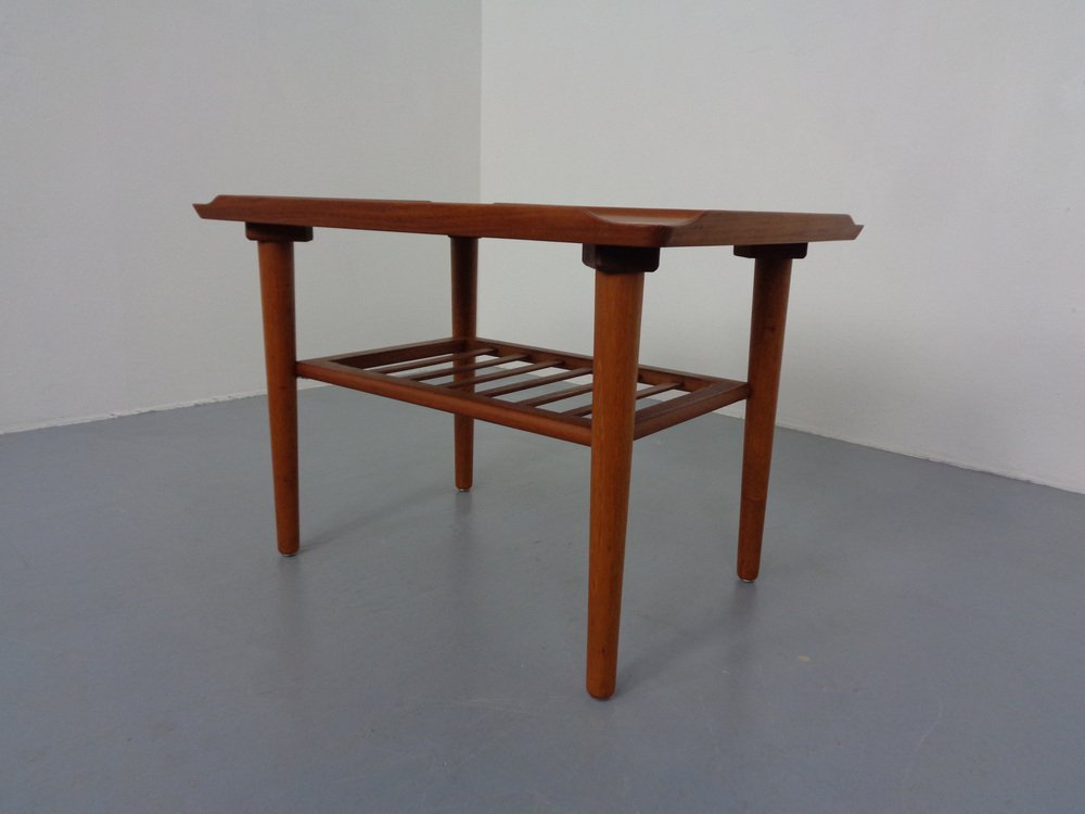 Teak Coffee Table by Holger Georg Jensen for Kubus, Denmark, 1960s for ...