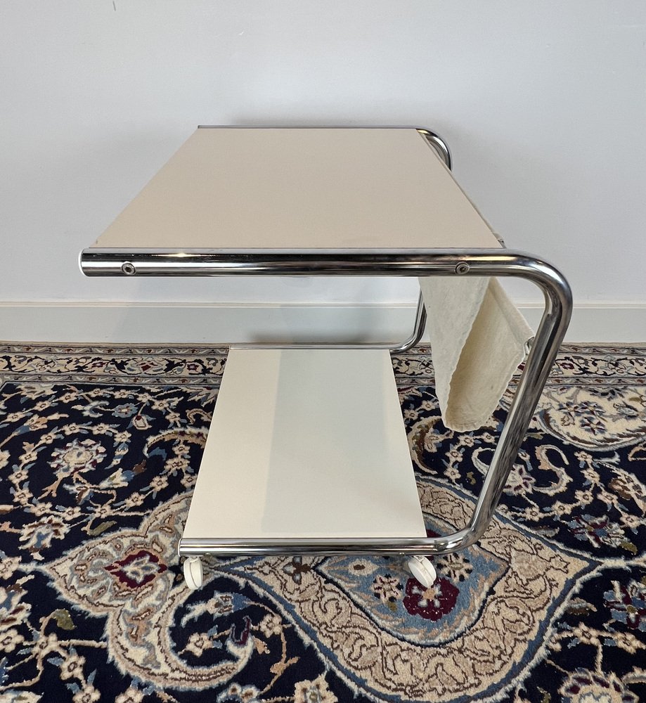Scandinavian Serving Tables, 1980s, Set of 2 for sale at Pamono