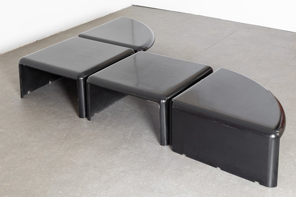 Tables Modulaires par Rodolfo Bonetto, Set de 4 en vente sur Pamono