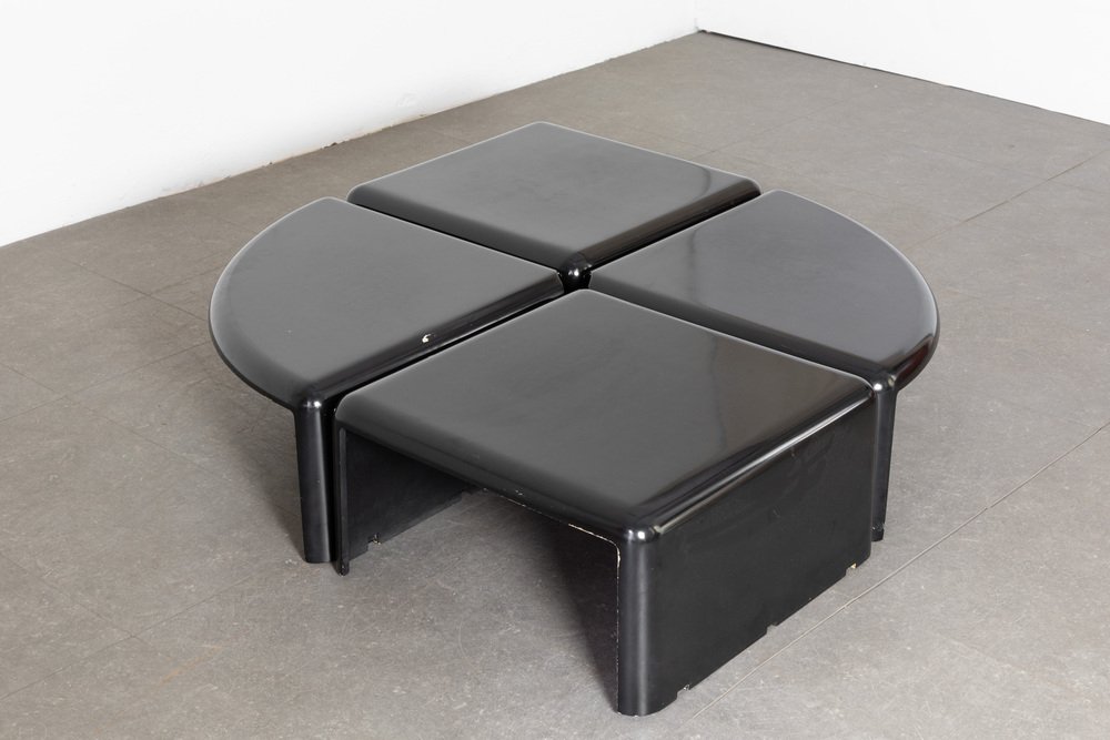 Tables Modulaires par Rodolfo Bonetto, Set de 4 en vente sur Pamono