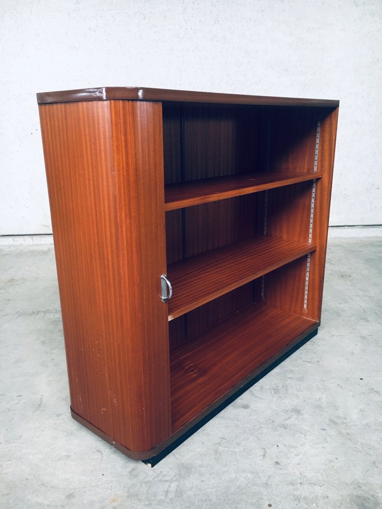 Mid-Century Modern Sliding Door Filing Cabinet, Belgium, 1960s for sale ...
