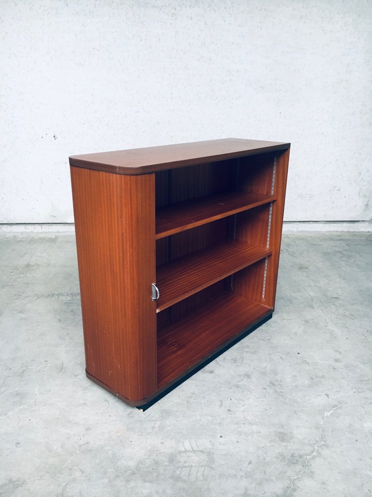 Mid-Century Modern Sliding Door Filing Cabinet, Belgium, 1960s for sale ...