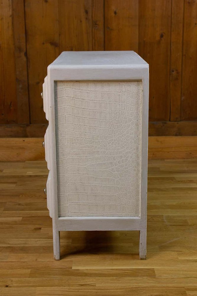 Vintage White Commode, 1950s for sale at Pamono