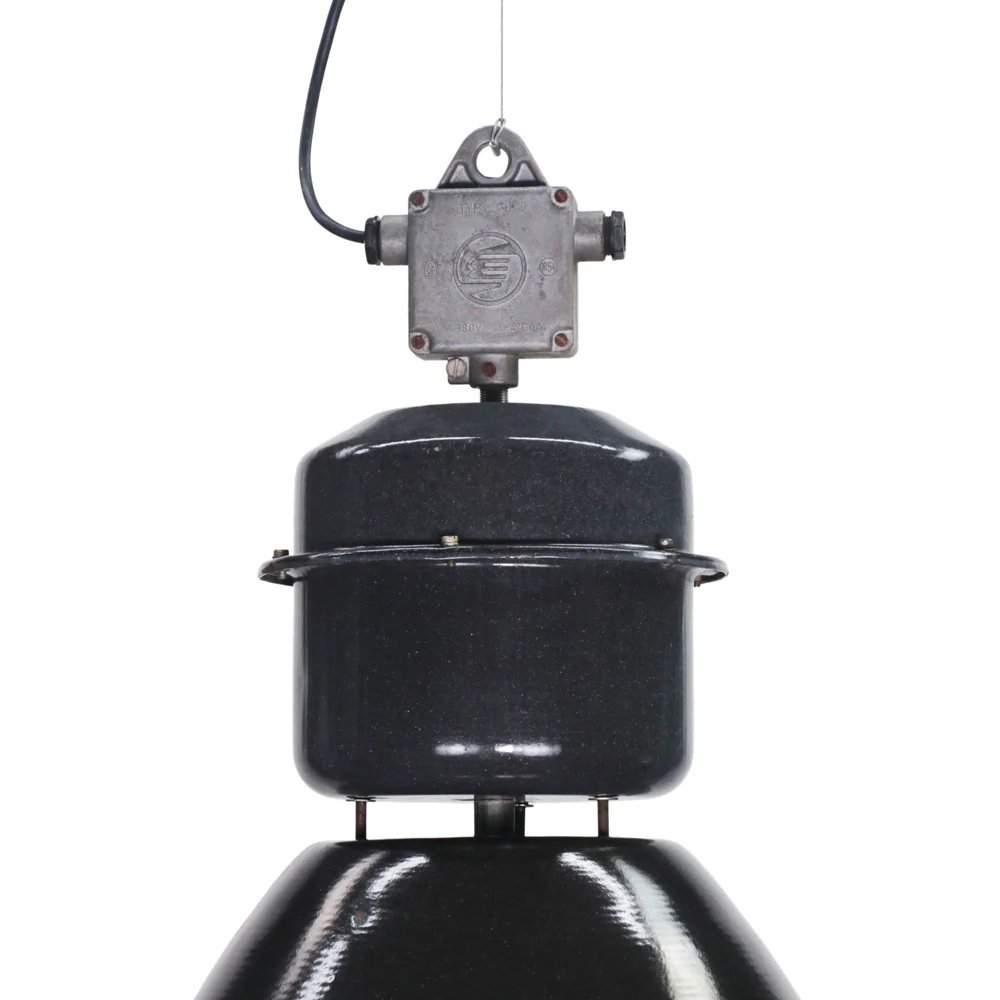 Great Industrial Lamp with Cage, 1960s for sale at Pamono