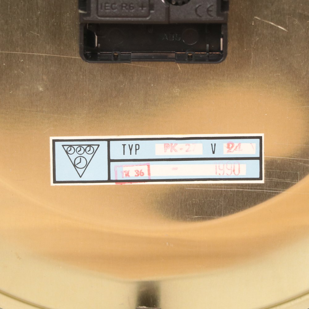 Industrial Pk 27 Clock from Pragotron, Former Czechoslovakia, 1990s for ...