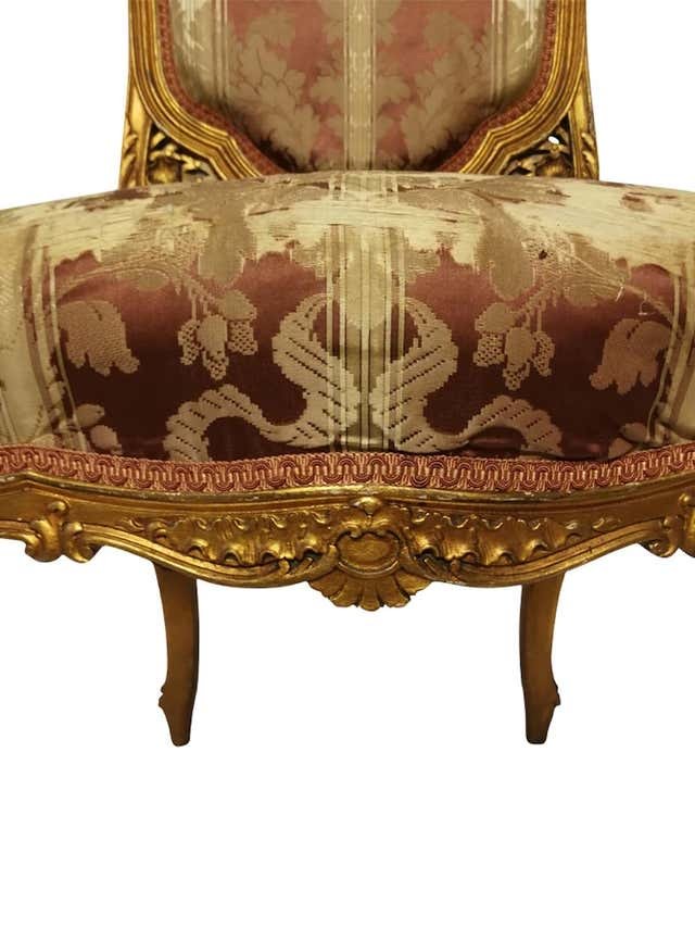 19th Century Louis XV Napoleon III Chair for sale at Pamono