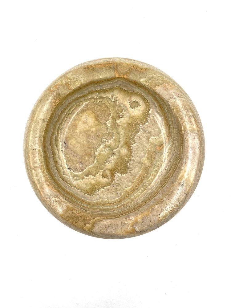 Green Onyx Ashtray or Pocket Emptier, Italy, 1970s for sale at Pamono