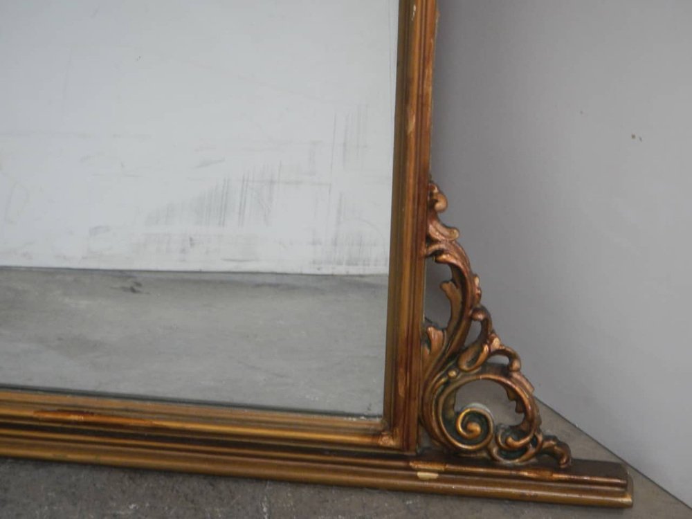Mirror with Gilt Frame, 1940s for sale at Pamono