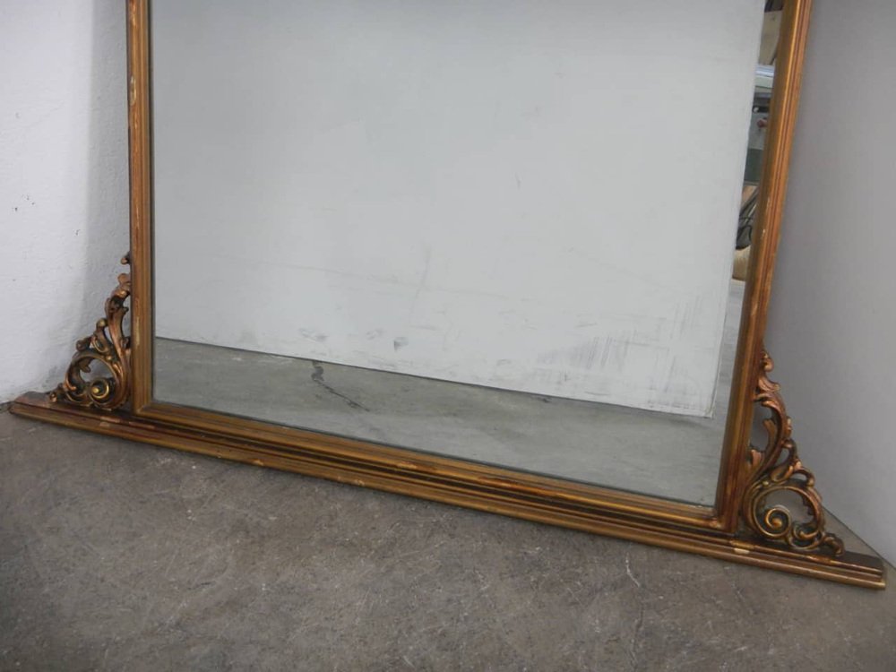 Mirror with Gilt Frame, 1940s for sale at Pamono