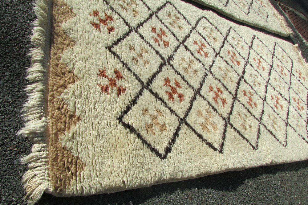 Small North African Berber Style Rugs, Set of 2 for sale at Pamono