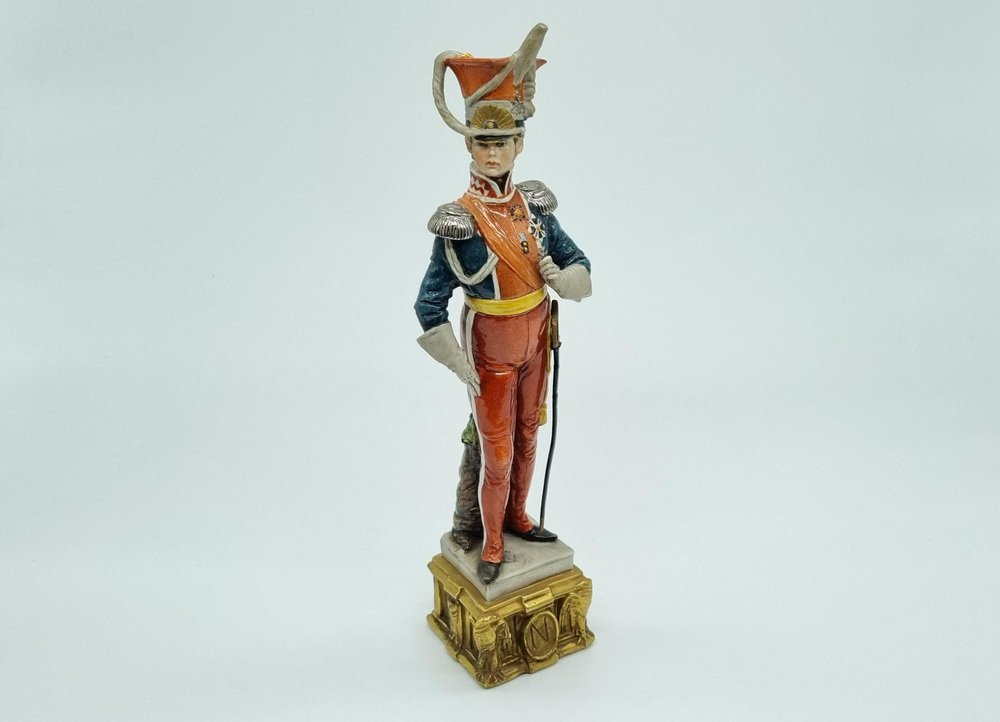 Capodimonte Soldier by Bruno Merli, 1950s for sale at Pamono