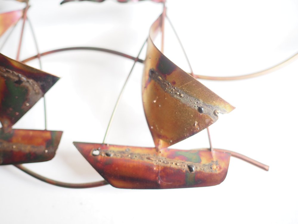 Golden Gate Bridge Patinated Copper Wall Decoration, 1970s for sale at ...