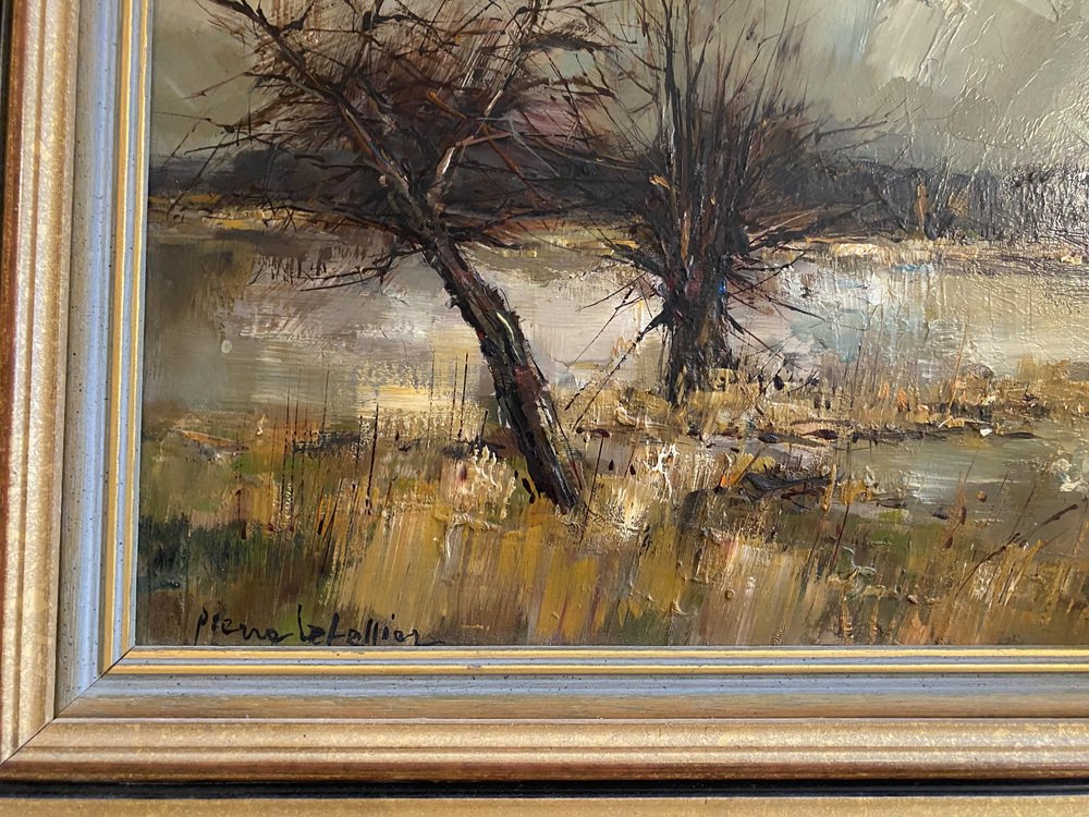 Pierre Letellier, Landscape, Painting, Framed for sale at Pamono