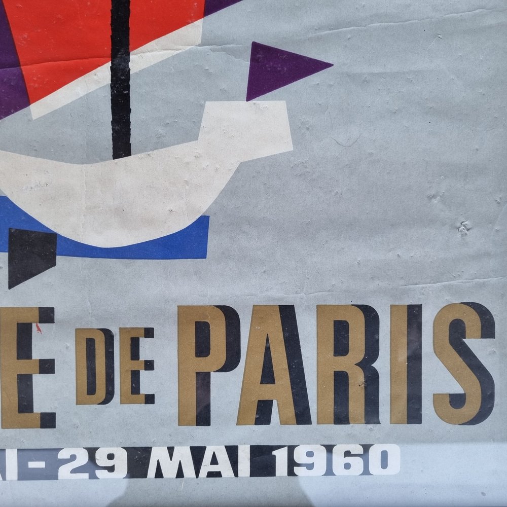 Pariser Messe Poster von Jean Colin, 1960er bei Pamono kaufen