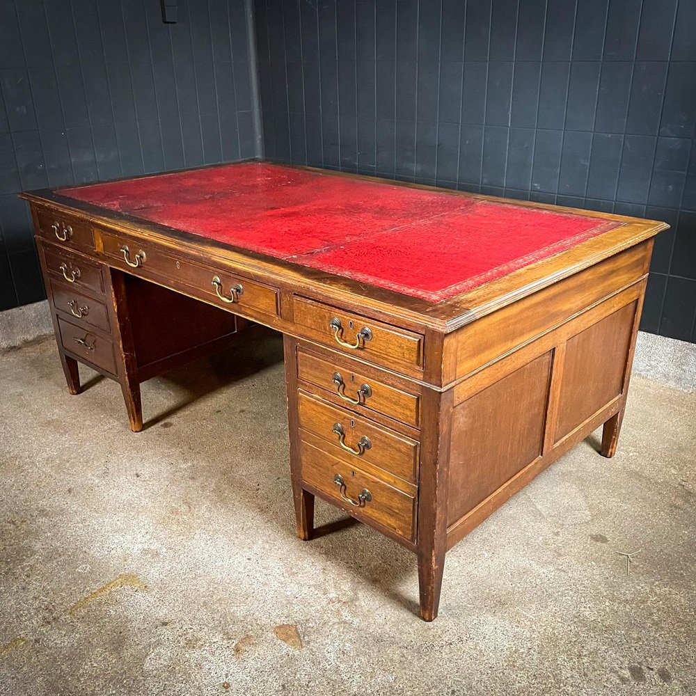 English Style Desk, 1920s for sale at Pamono